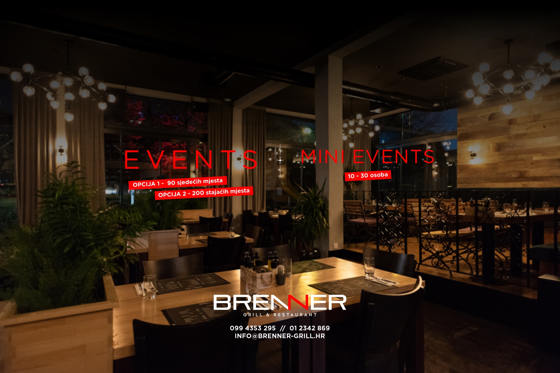 Brenner Grill & Restaurant Zagreb - Provjerite naše tjedne menije
